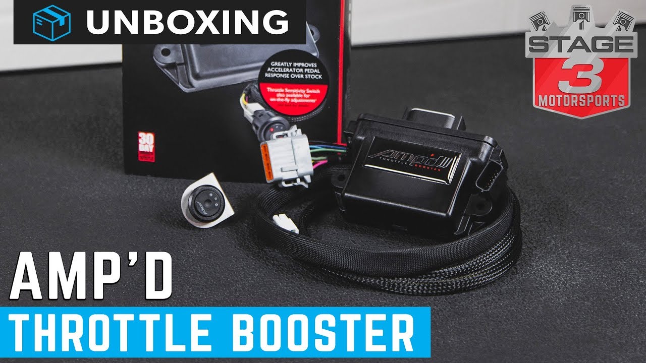2009-2019 Ford Gas Engine Edge Amp'd Throttle Booster Unboxing - YouTube
