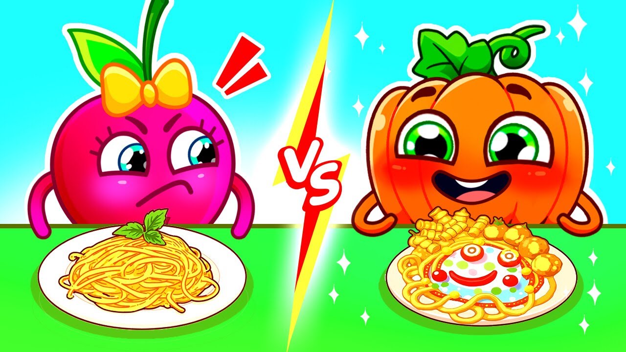 Family Cooking Competition 🍳😋 Yummy Song 🍕 Kids Songs by VocaVoca ...