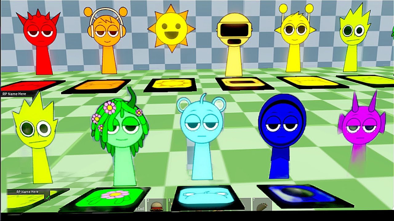 Sprunki fan-made RP unOfficial All Showcase Morph in Roblox - YouTube