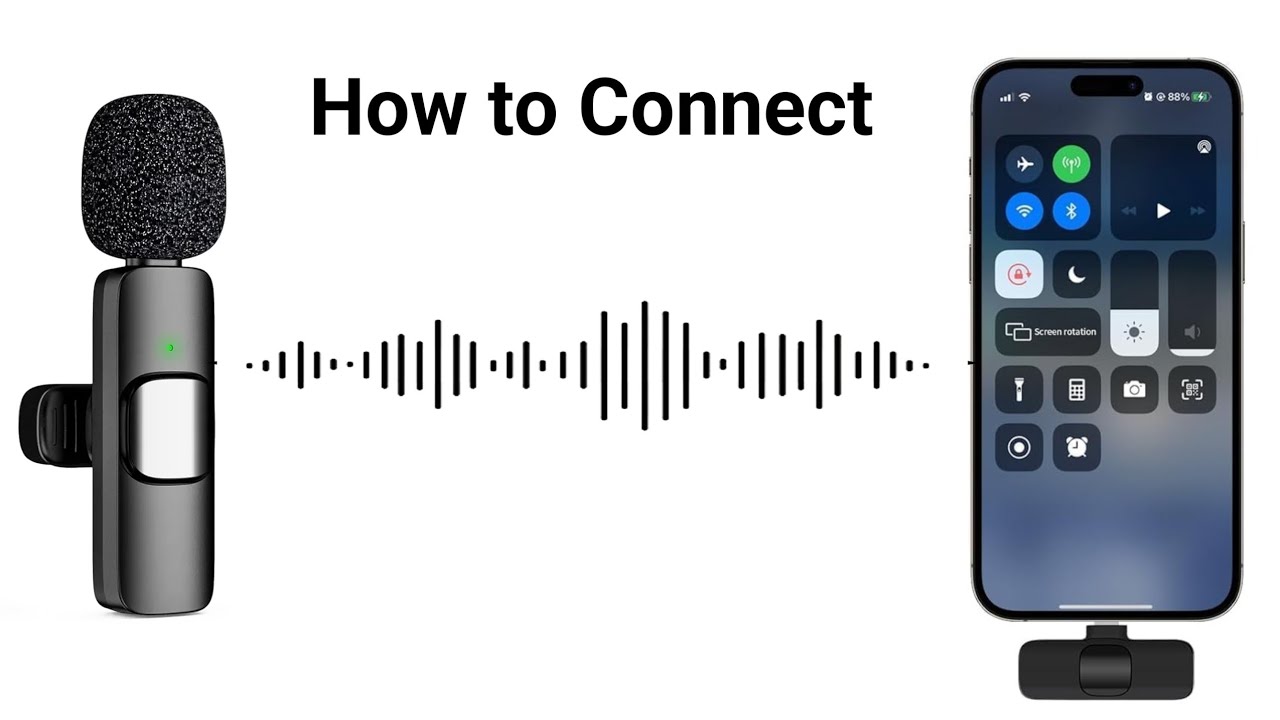 Wireless mic connect kaise kare | How to connect Wireless Microphone ...