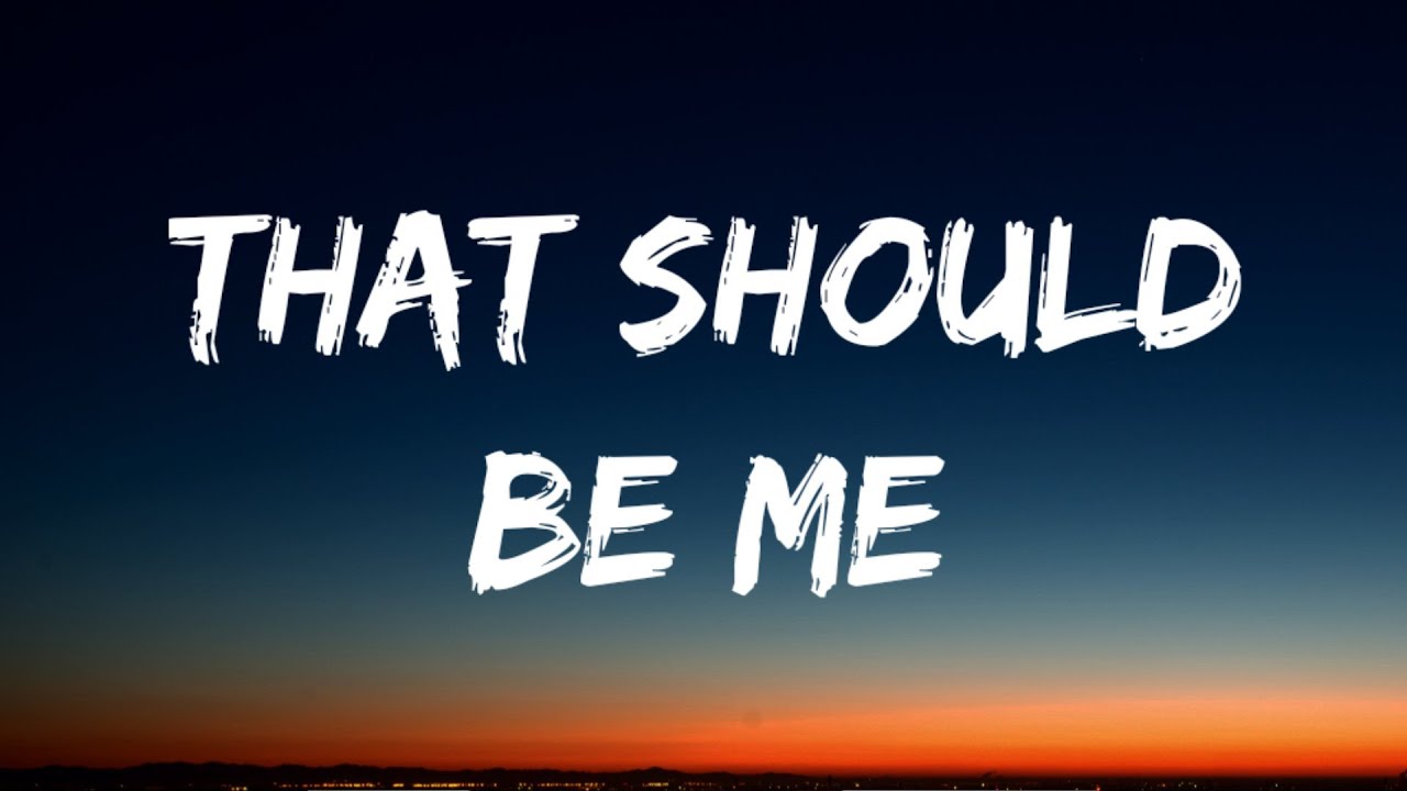 Justin Bieber - That Should Be Me (Lyrics) - YouTube