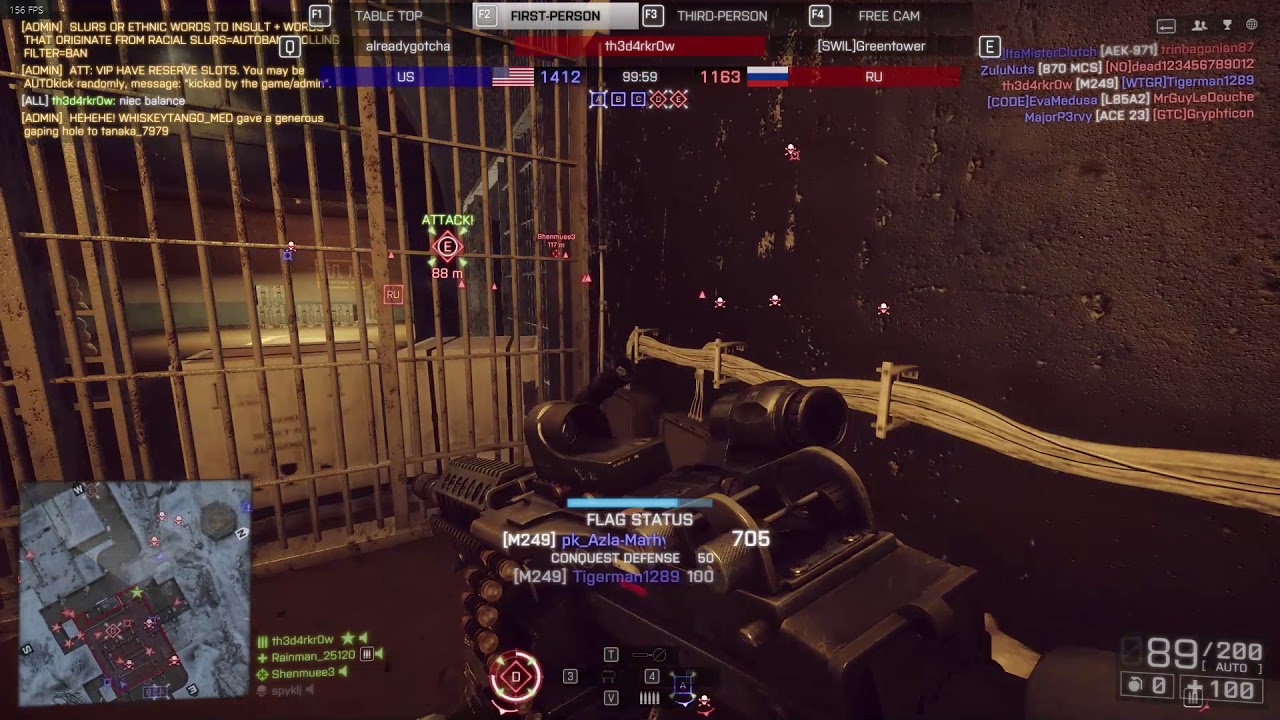 Battlefield 4 Hacker th3d4rkr0w - YouTube
