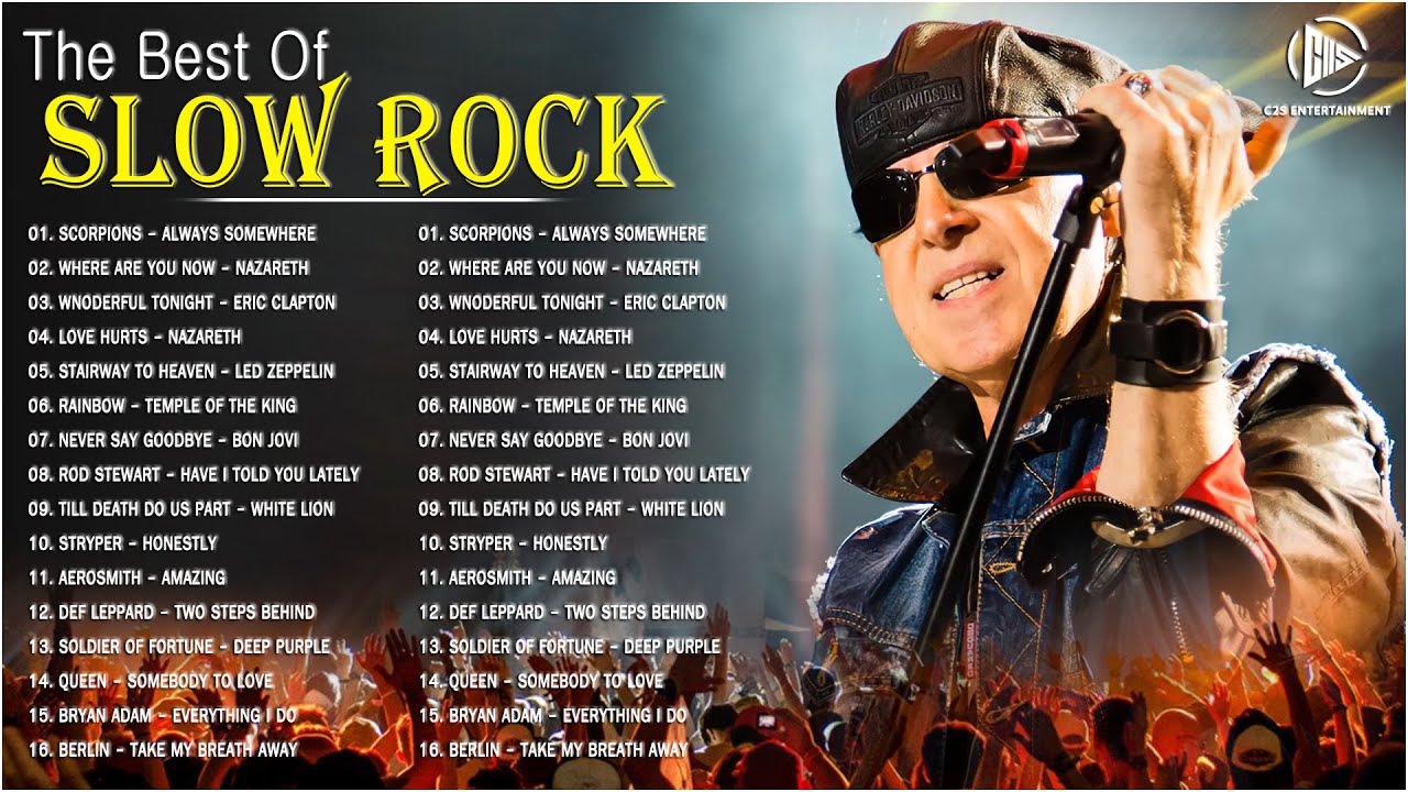 SLOW ROCK BALLADS LOVE SONGS NON STOP - BEST ROCK BALLADS 80S AND 90S ...