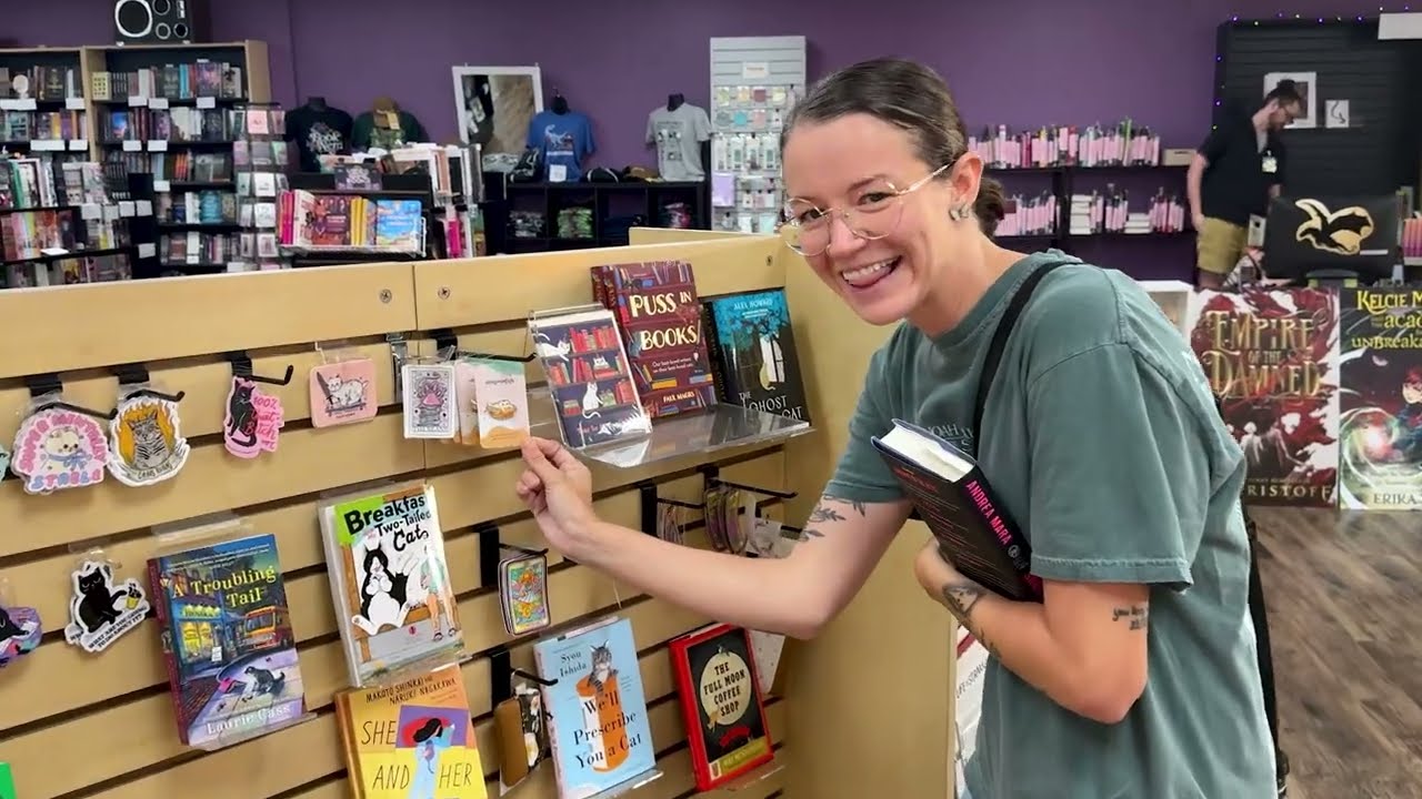 this INDEPENDENT bookstore has so many fun quirks!! | Bookstore Explore ...