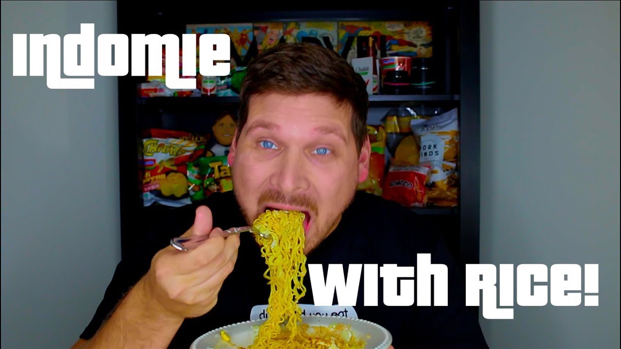 HIGHLY RECOMMENDED!!! INDOMIE AND RICE. - YouTube