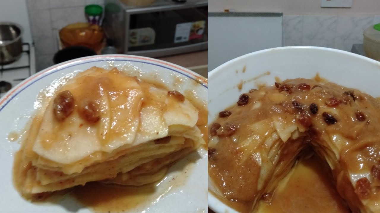 Apple pie- Easy Raw Vegan No Fat and Crust Free - YouTube