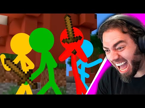 Mejor que la Película de Minecraft - Bed Wars | Animation vs. Minecraft Shorts Ep 36