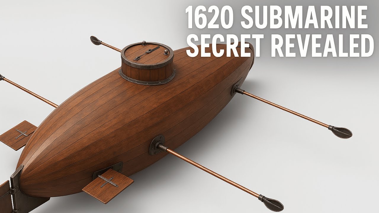 The first submarine: Cornelius drebbel’s 1620 genius unveile - YouTube