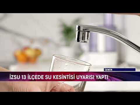 İZMİR’DE PLANLI SU KESİNTİLERİ UZATILDI