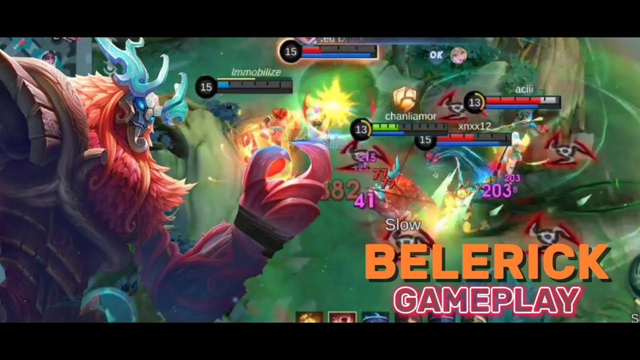 BELERICK GAMEPLAY | BUILD BELERICK TERSAKIT 2024 | BELERICK BEST BUILD ...