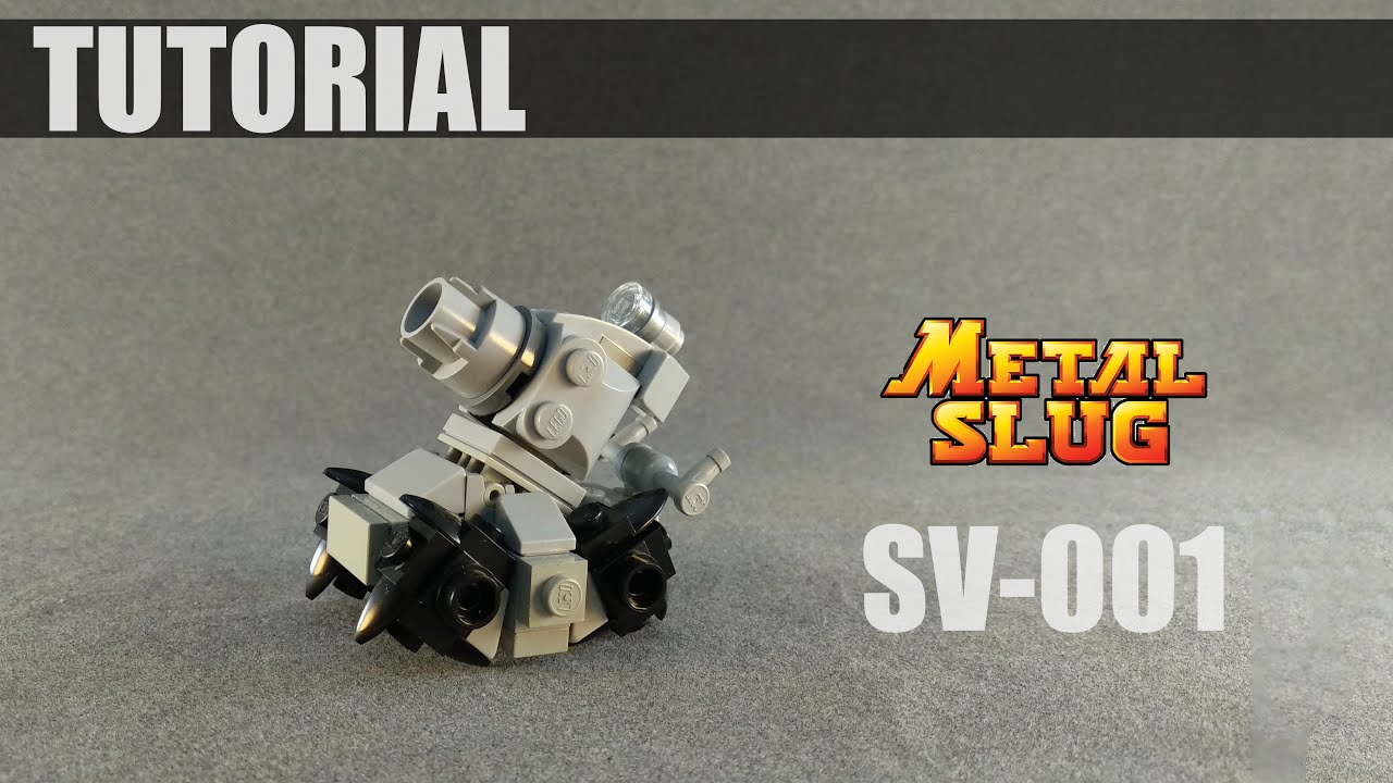 How to Build: Mini Lego Metal Slug SV001 - YouTube