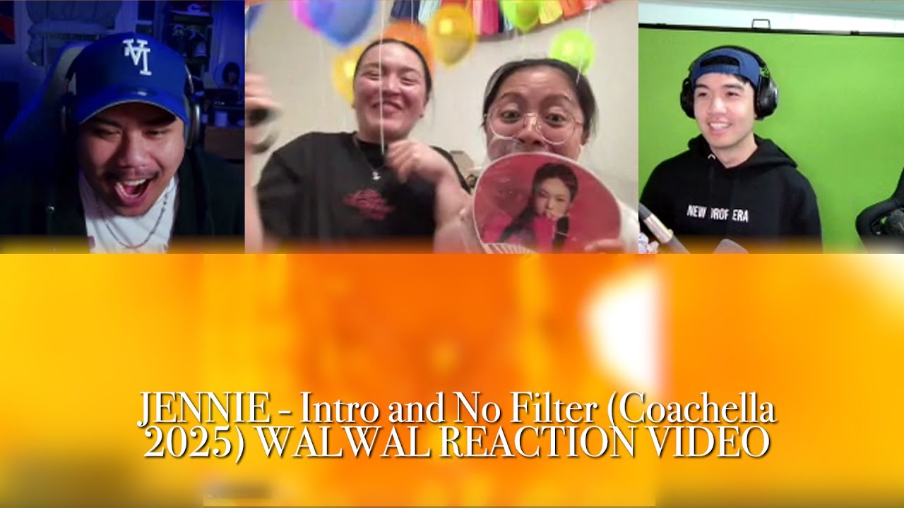 JENNIE - Intro and No Filter (Coachella 2025) WALWAL REACTION VIDEO ...