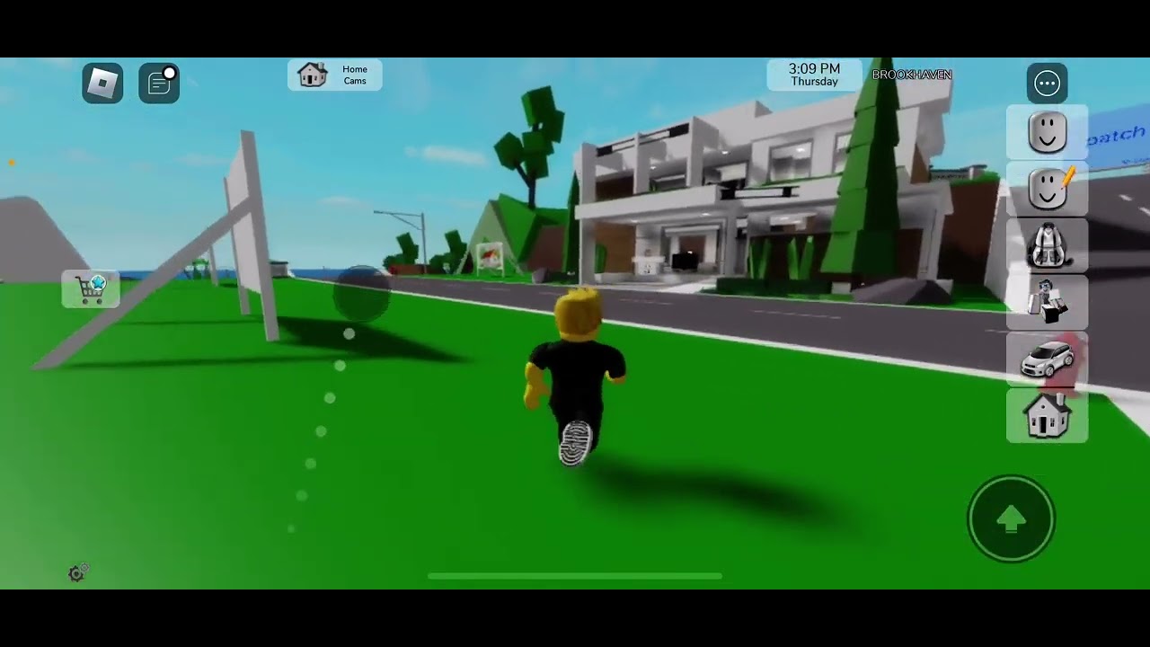 Playing Brookhaven Roblox - YouTube