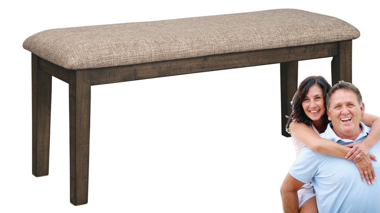 Ashley Drewing Upholstered Bench (D358-00) | KEY Home - YouTube