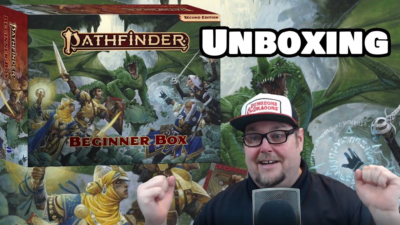 Pathfinder Second Edition (2e) Beginner Box Set UnBoxing - YouTube