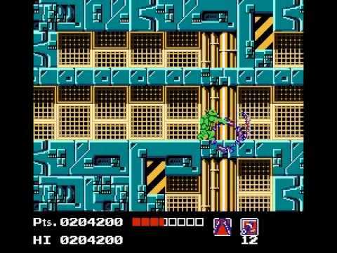 Teenage Mutant Ninja Turtles 1 NES - Technodrome Level 6 The Dreaded ...