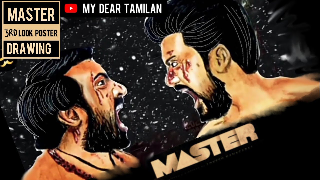 MASTER 3rd look poster drawing - YouTube