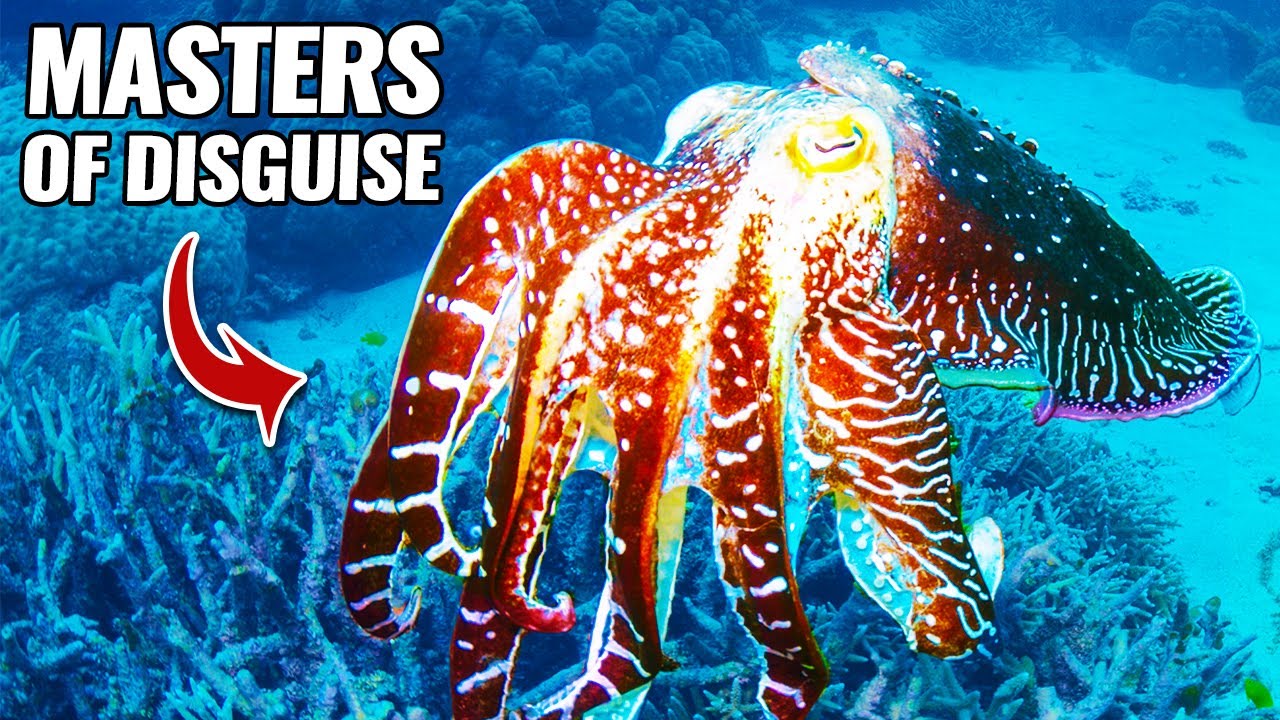 Cuttlefish: Nature's Shapeshifting Masters - YouTube