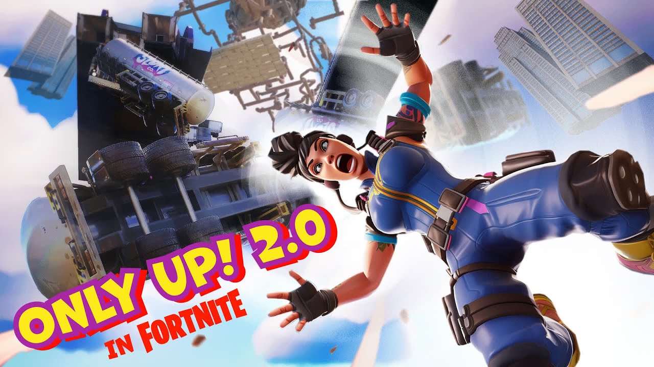 ONLY UP IN FORTNITE!? (Come watch to see if we beat it) - YouTube