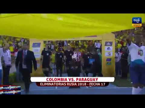 PARAGUAY 2 VS COLOMBIA 1 RELATO