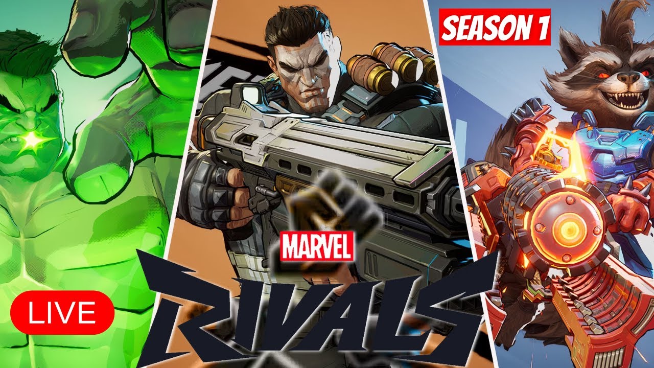 🔴Ranked Marvel Rivals Gameplay LIVESTREAM | SEASON 1 | DAY # 15 - YouTube