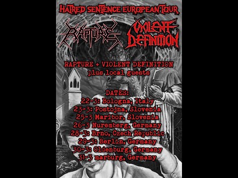 Violent Definition - Hatred Sentence 2019 - Destroying Europe - YouTube