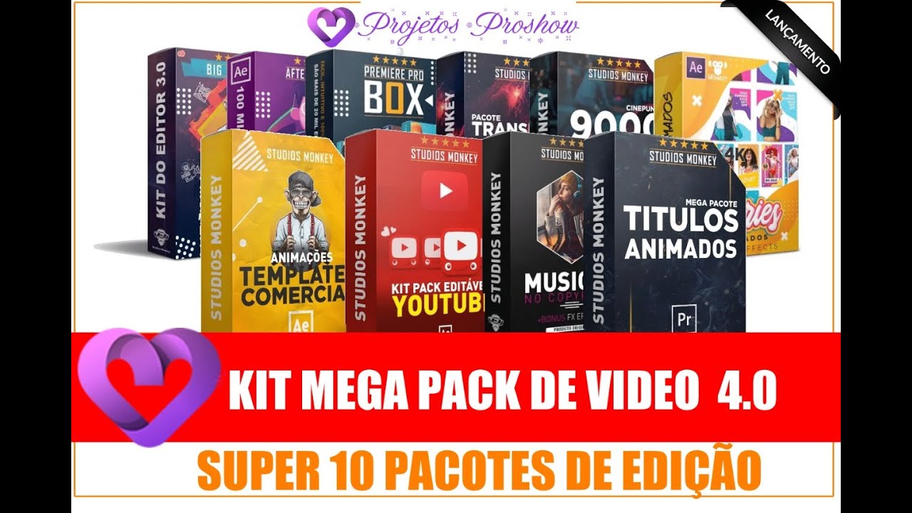 Super Mega pack de edição 2022 10 pacotes - YouTube