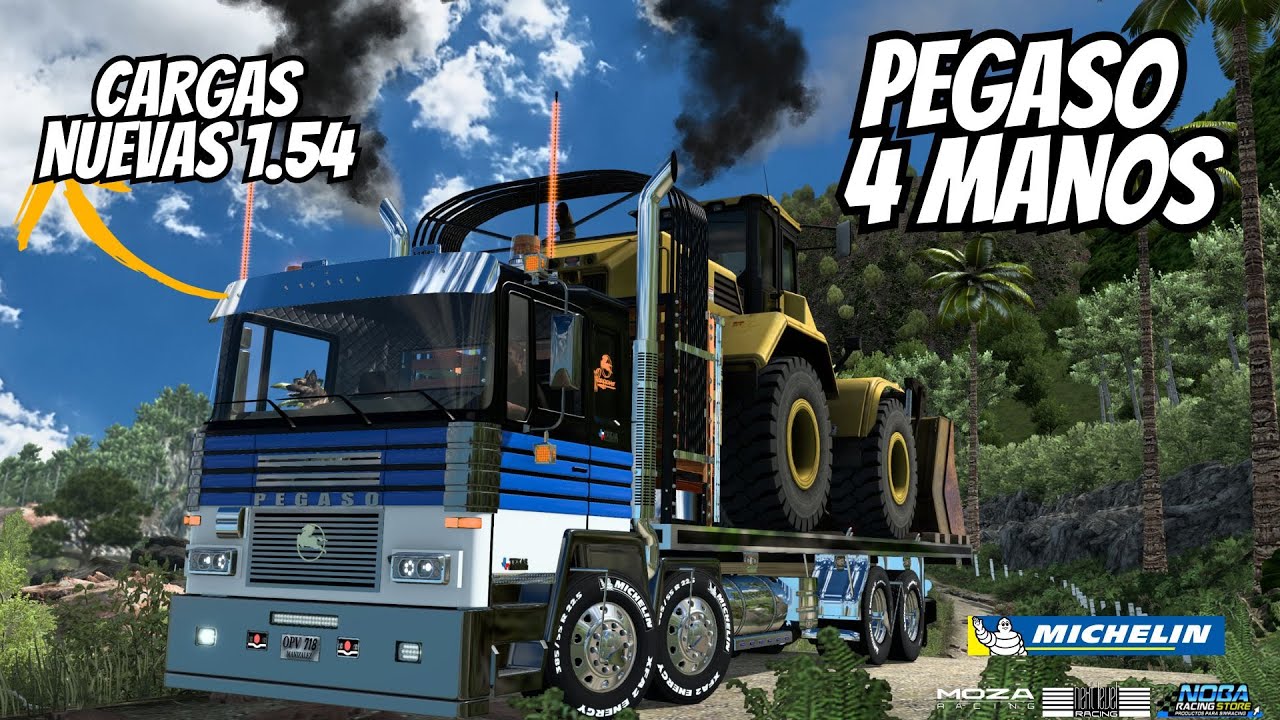 ATS 1.54 MOD Truck Pegaso 4 manos por Colombia #americantrucksimulator #eurotrucksimulator2 # ...