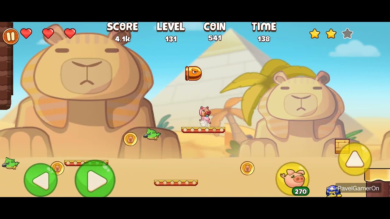 Capybara Adventure lv 11 world 3 - YouTube