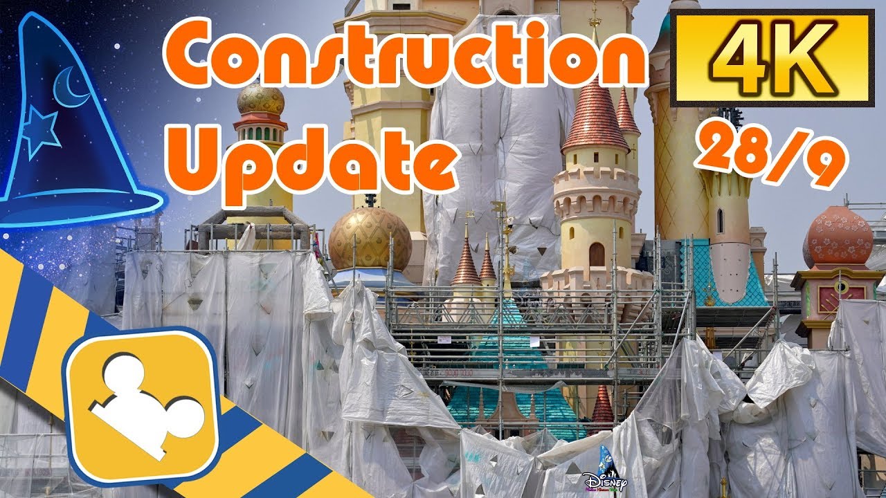 *4K* Construction Update: Castle Transformation (Castle of Magical ...
