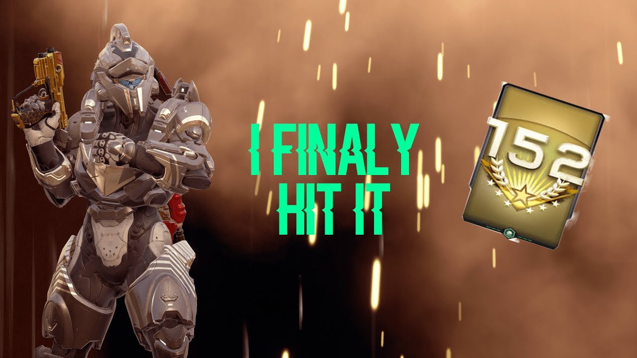 I FINALY HIT SR152 | Halo 5 Spartan Rank 152 Rankup game | Proly Has ...