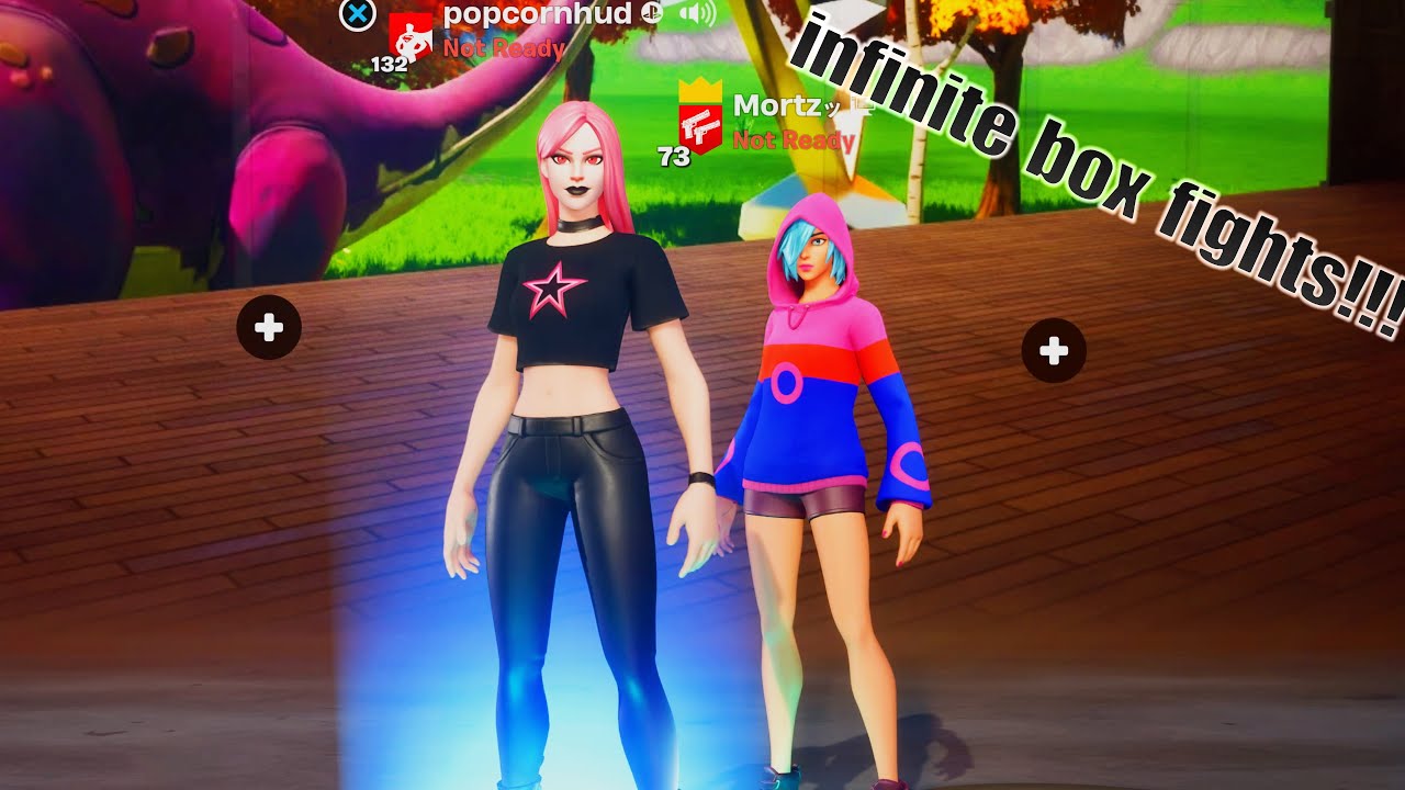 Fortnite playing infinite box fights!!! - YouTube