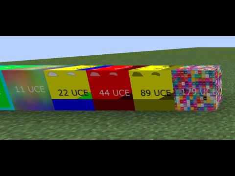 2048 All Tiles 1-1024 in Minecraft