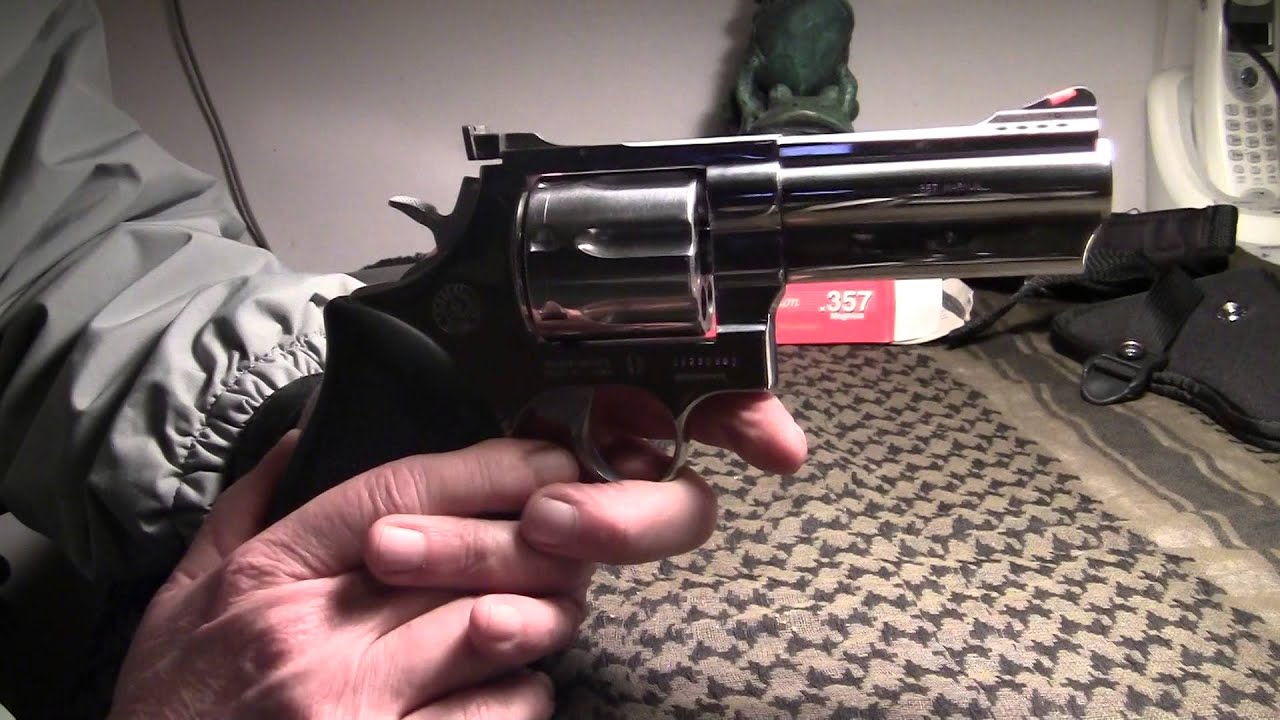 .357 Mag Taurus Model 607 - 7 shot - YouTube