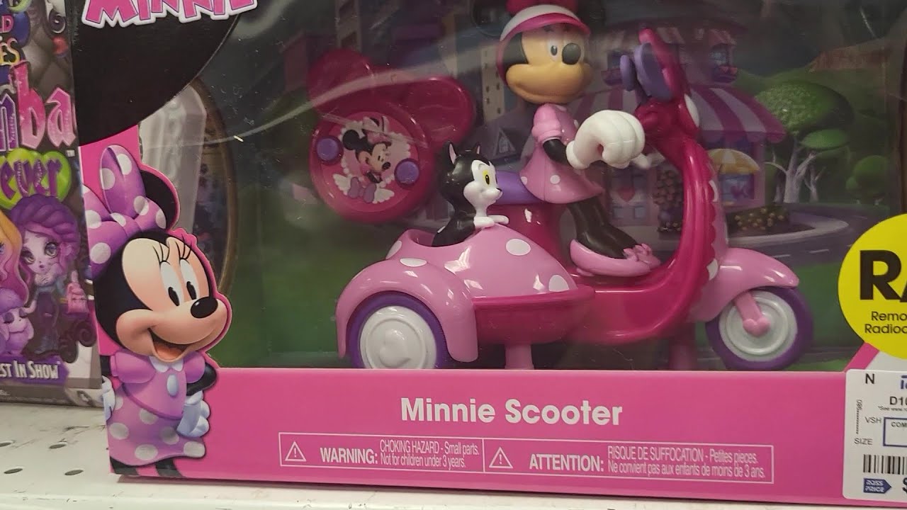 DISNEY JUNIOR MINNIE MOUSE SCOOTER R/C AND HAPPY HELPER'S VAN REMOTE ...