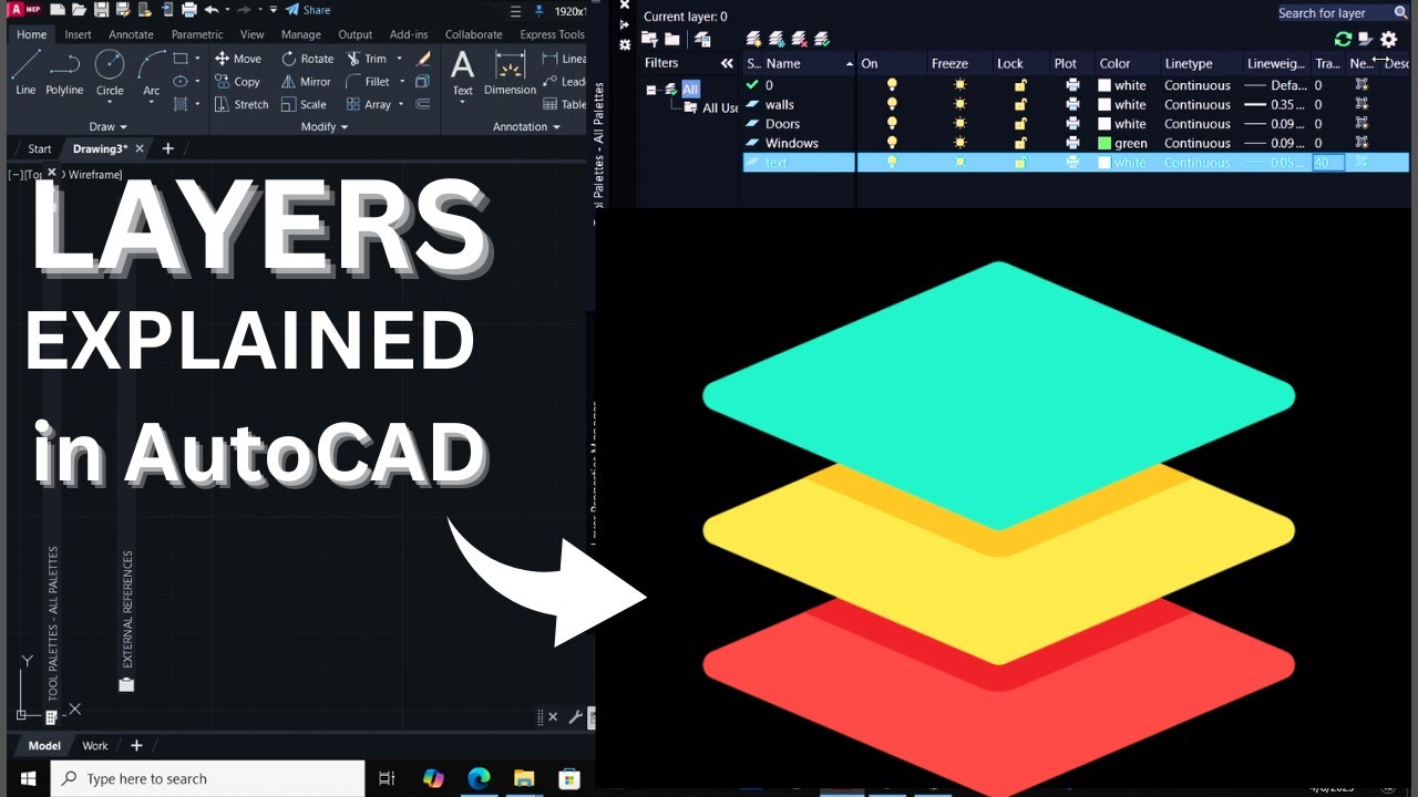"Ultimate Guide to AutoCAD Layers and Line Weights in AutoCAD: From ...