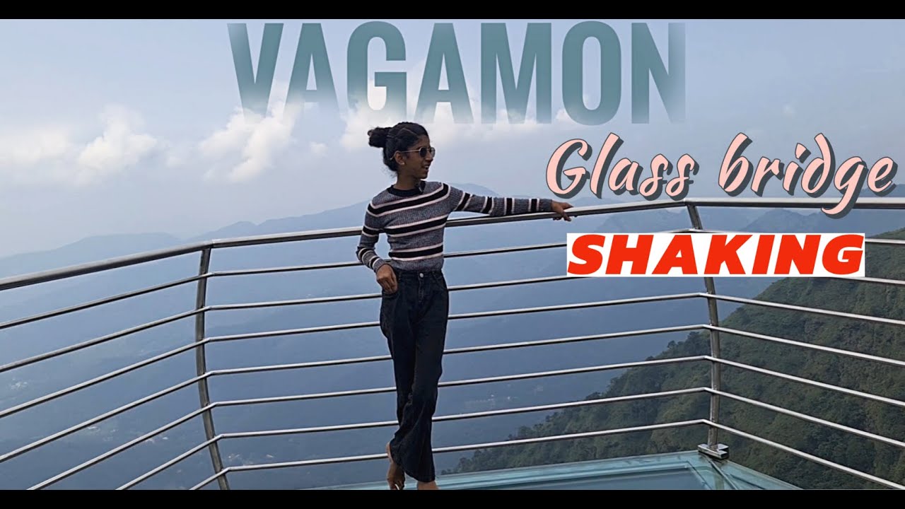 OH NO! India's Longest Cantilever Glass Bridge SHAKING | Vagamon Glass ...