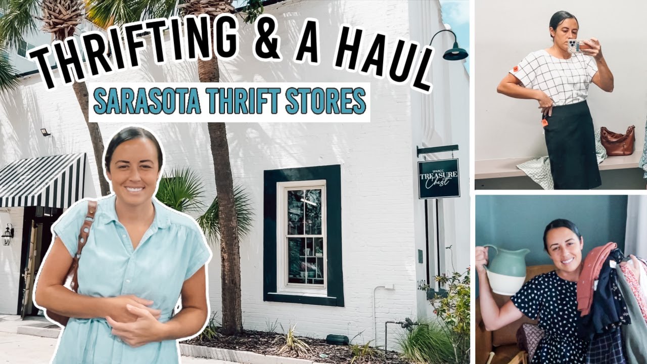 A FUN THRIFT HAUL | THRIFTING IN STORES IN SARASOTA, FLORIDA | LYNETTE ...