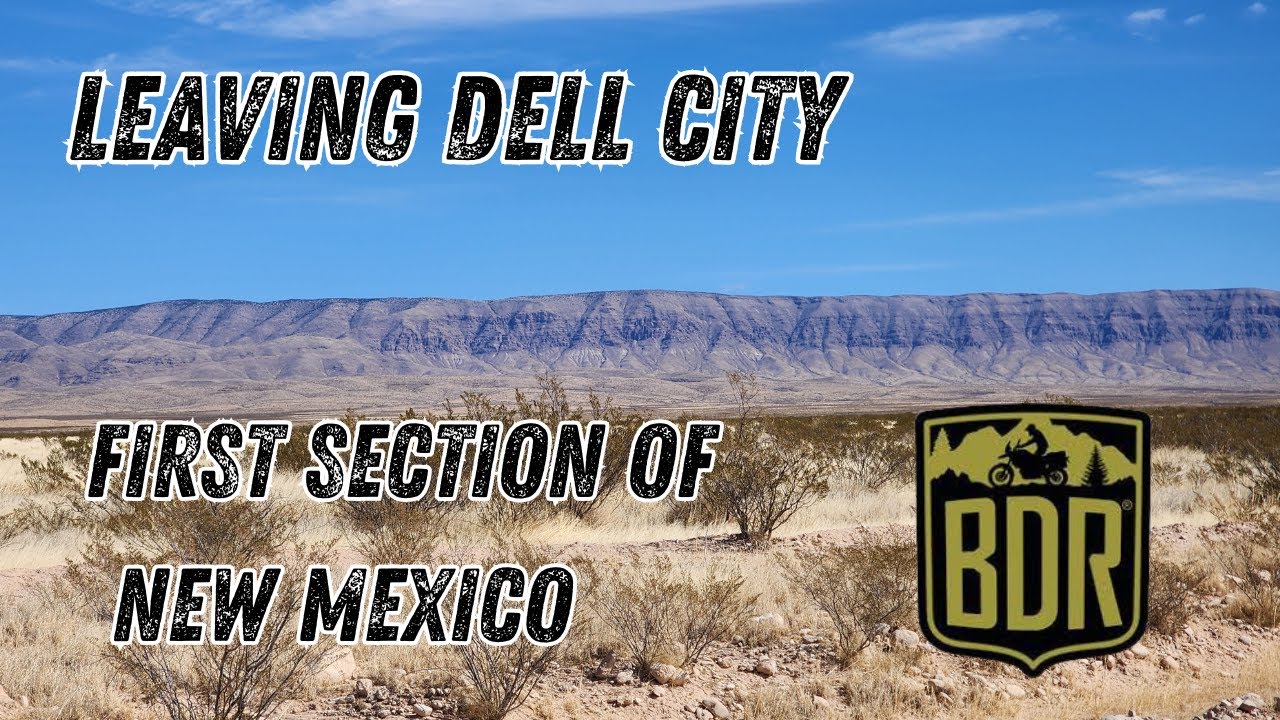 NEW MEXICO BDR: Section 1 #motorcycle #adventure #bdr - YouTube