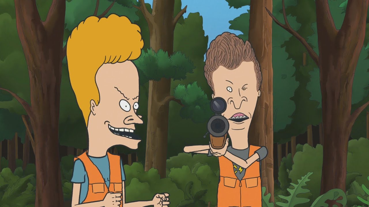Beavis and Butt-Head have a gun - YouTube