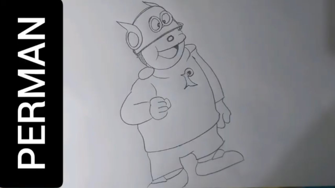 How to draw Perman Characters - YouTube