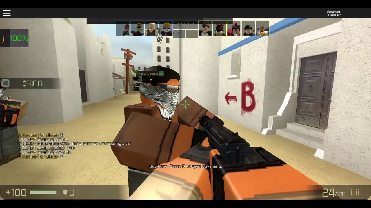 Roblox -Counter Blox (Protect The Bomb at All Cost) - YouTube