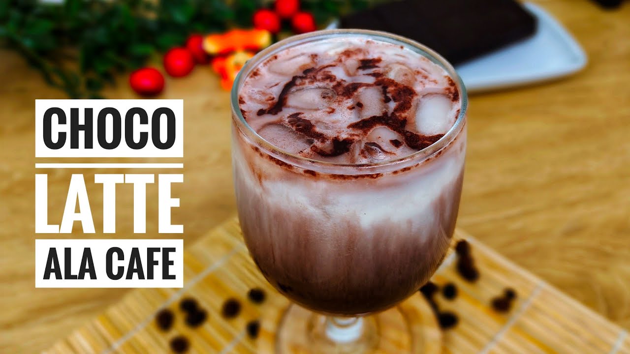 RESEP CHOCO LATTE ALA CAFE - YouTube