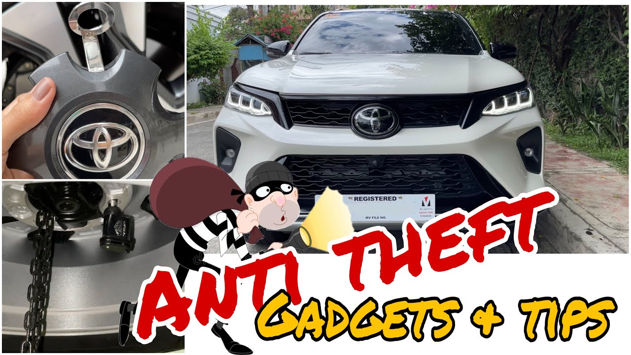 Anti-theft gadgets & tips | 2021 Toyota Fortuner LTD | Center cap lock ...