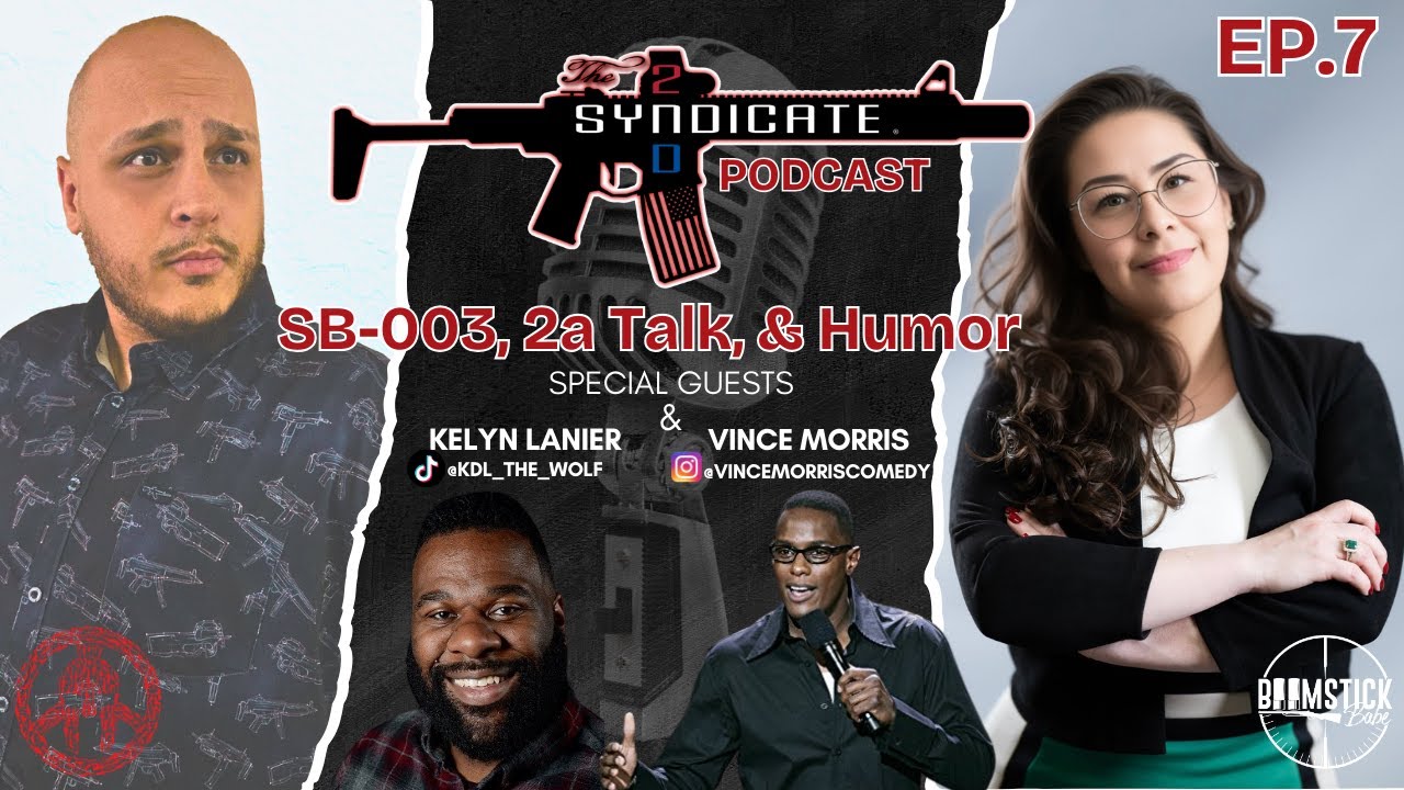 2nd Syndicate LIVE Ep.7 ALL GUN CONTROL IS RACIST with Comedian Vince Morris & Kelyn Lanier ...
