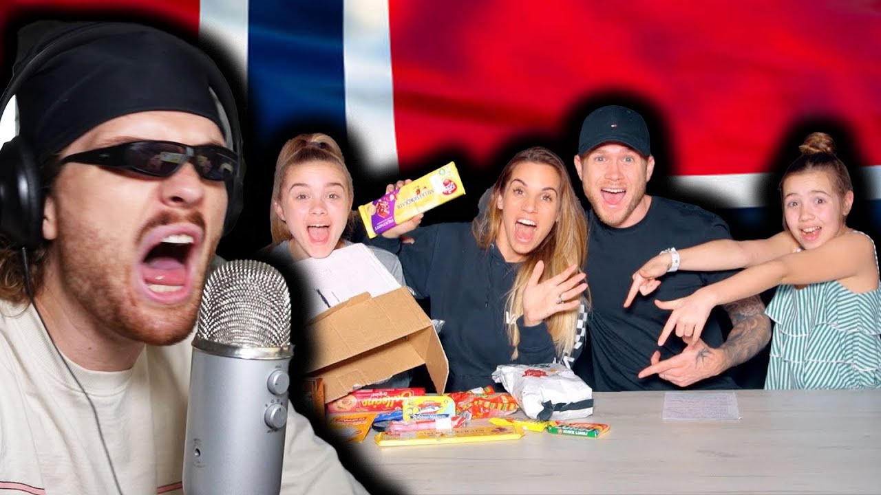 De Smaker Norsk Godteri For Første Gang - YouTube