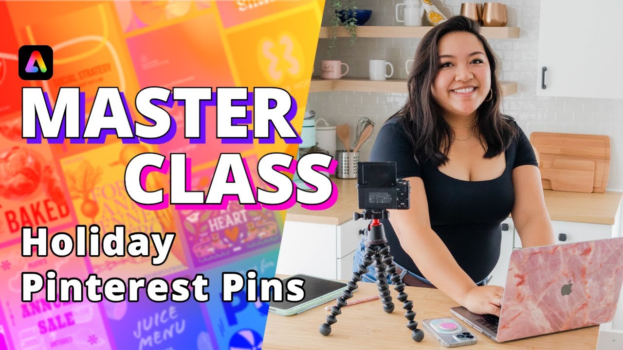 How to Make Pinterest Pins for the Holidays | Adobe Express Masterclass ...