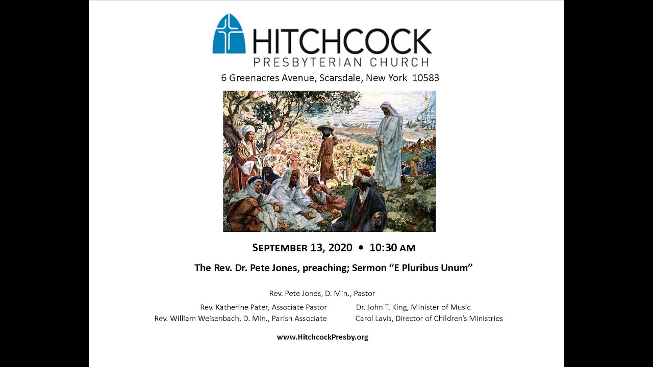 Rally Day, Sunday Worship Service - Sept. 13, 2020 - YouTube