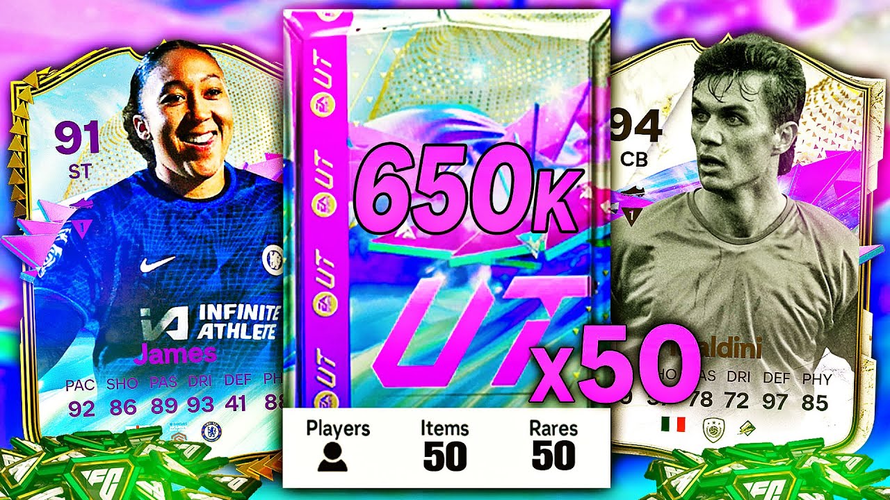 50x 650k GUARANTEED FUTURE STARS PACKS! ⭐ - YouTube