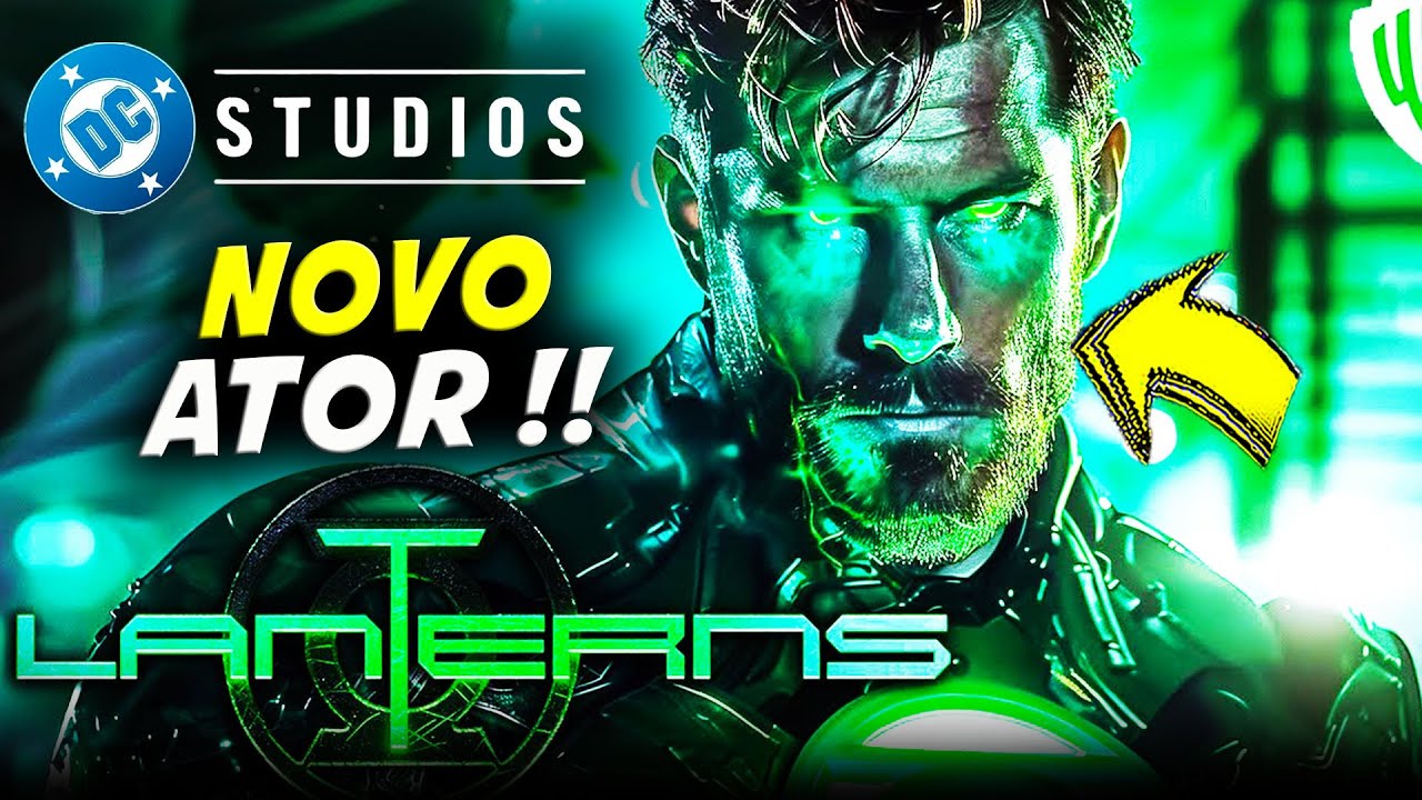 FINALMENTE!! NOVO ATOR LANTERNA VERDE ESCOLHIDO + NOVIDADES DCU - YouTube